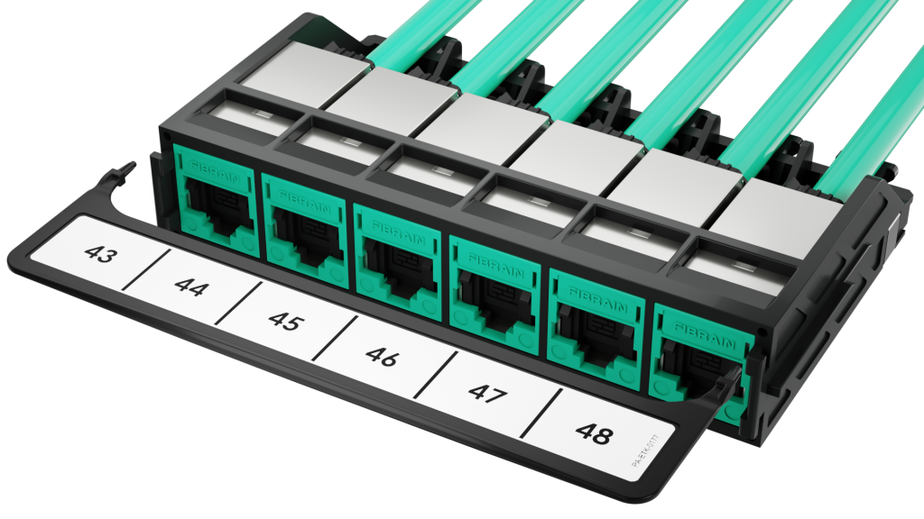 Labelling field for HD patch panel - Polish producer in photonics and ...