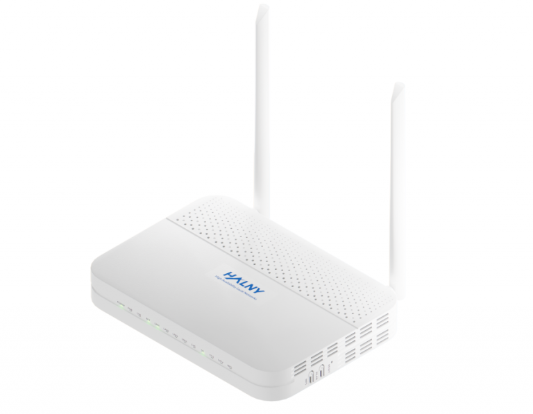 GPON ONT with Wi-Fi 5 2×2 866Mbps + 300Mbps 2.4Ghz, 4 Gigabit LAN ports ...