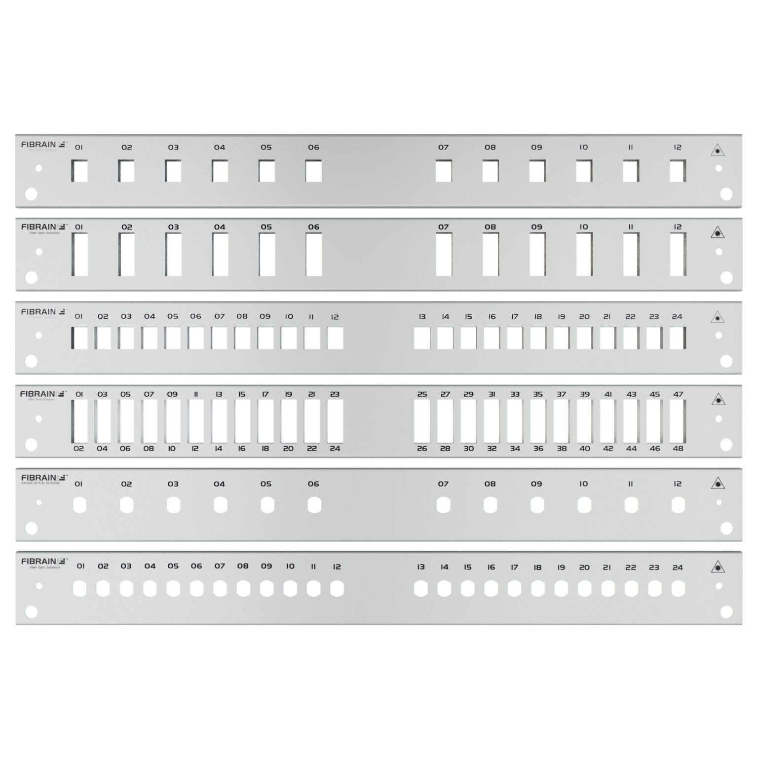 PST-A patch panel face plates - Polish producer in photonics and fiber ...